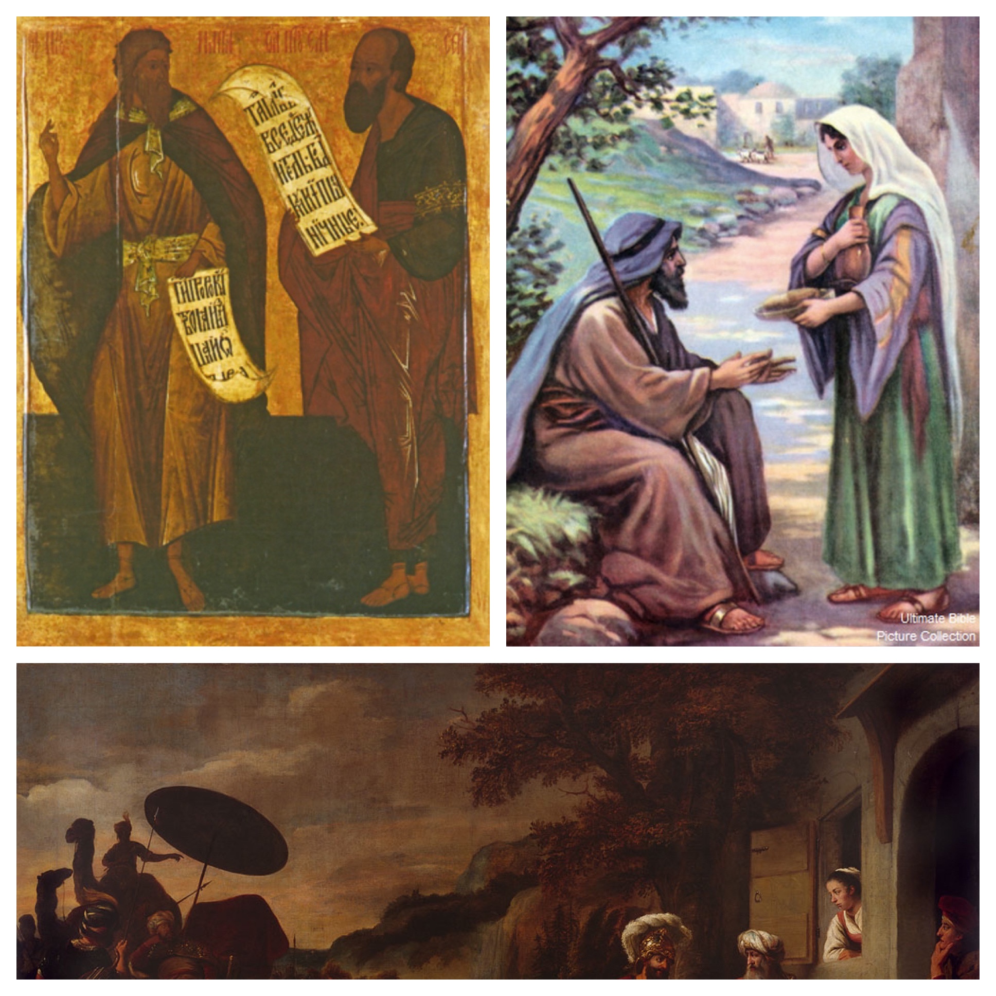 Two prophets of Israel, the widow of Sidon and the soldier of Syria: an ...