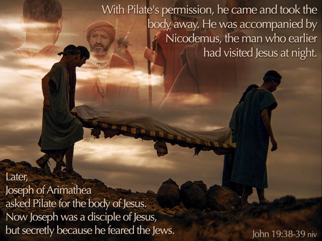 Anointing the body of Jesus. Honouring Jesus in his death (for Holy ...