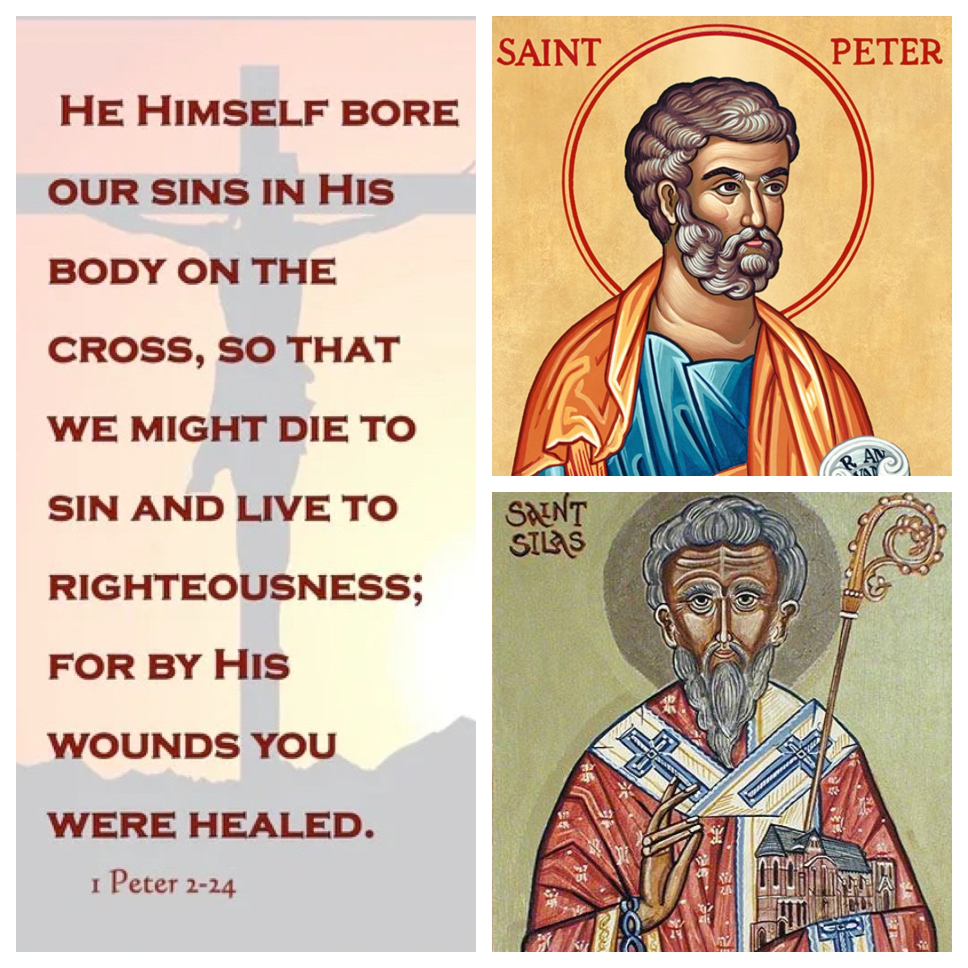 Christ suffered for you, leaving you an example (1 Peter 2; Easter 4A ...