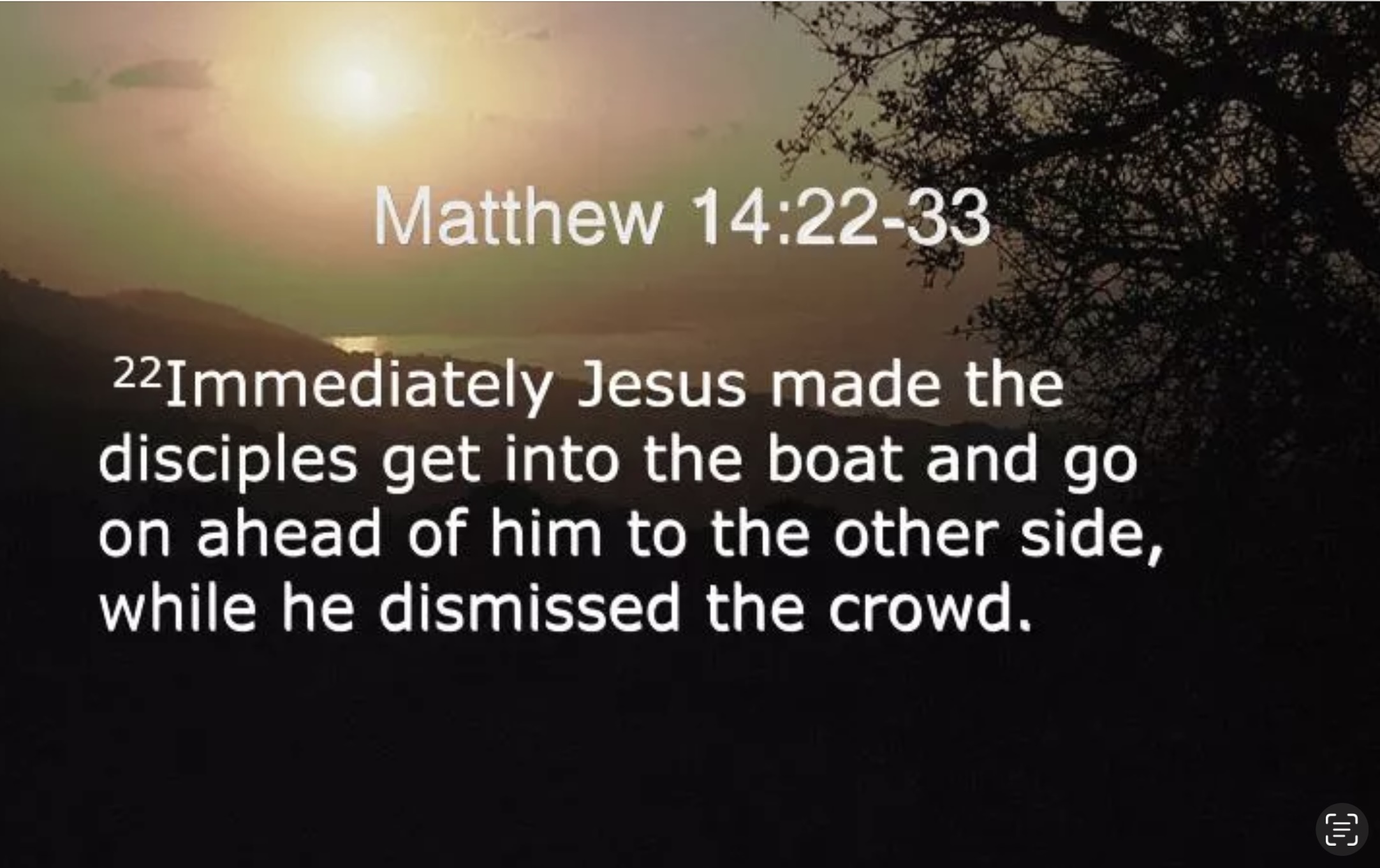 Liminal experiences and thin places (Matt 14; Pentecost 11A) – An ...