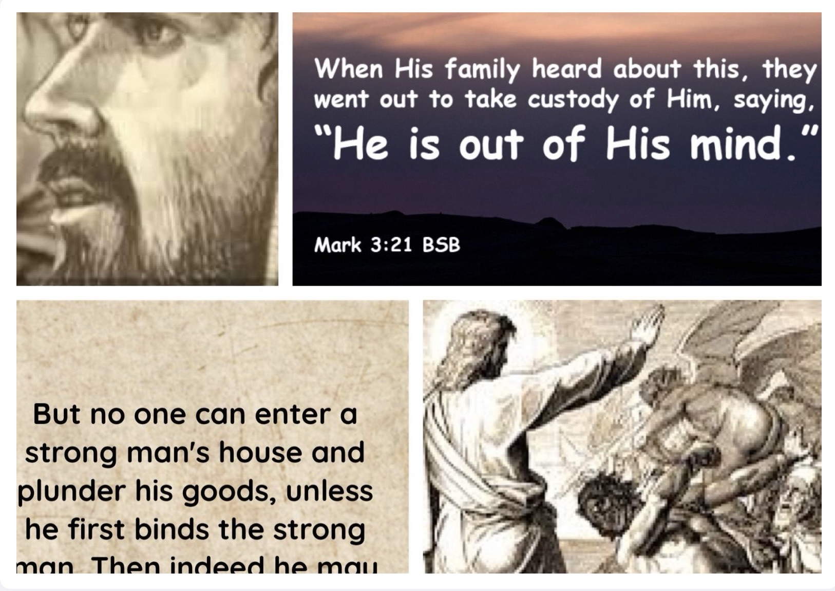 In his house, out of his mind (Mark 3; Pentecost 3B) – An Informed Faith