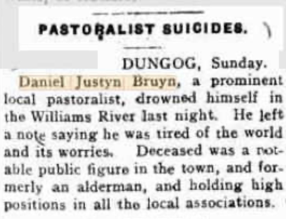 The Bruyns of Brown Street (6)—Daniel Justin Bruyn (continued) – An ...