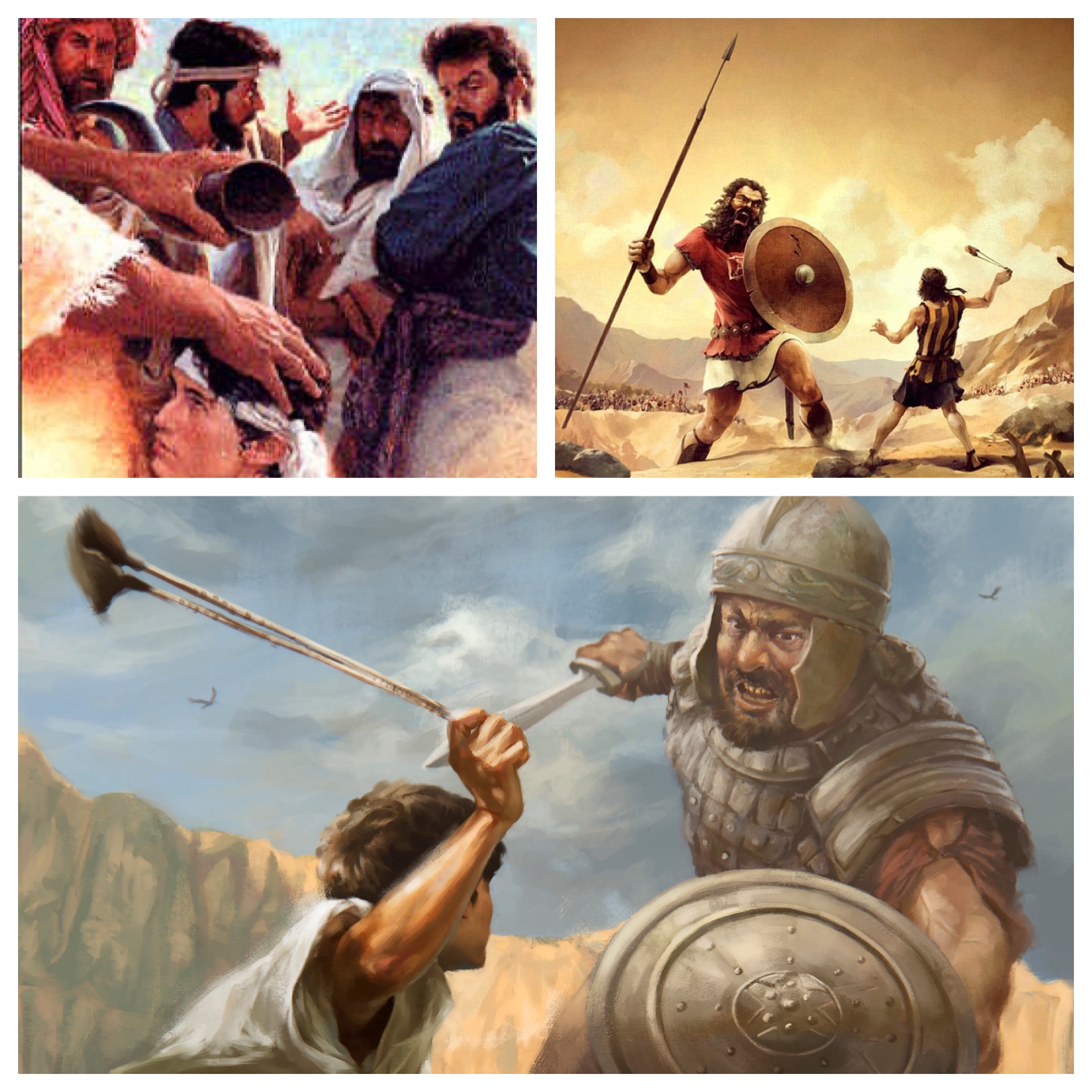 Diminutive David and the giant Goliath (1 Sam 17; Pentecost 5B) – An ...