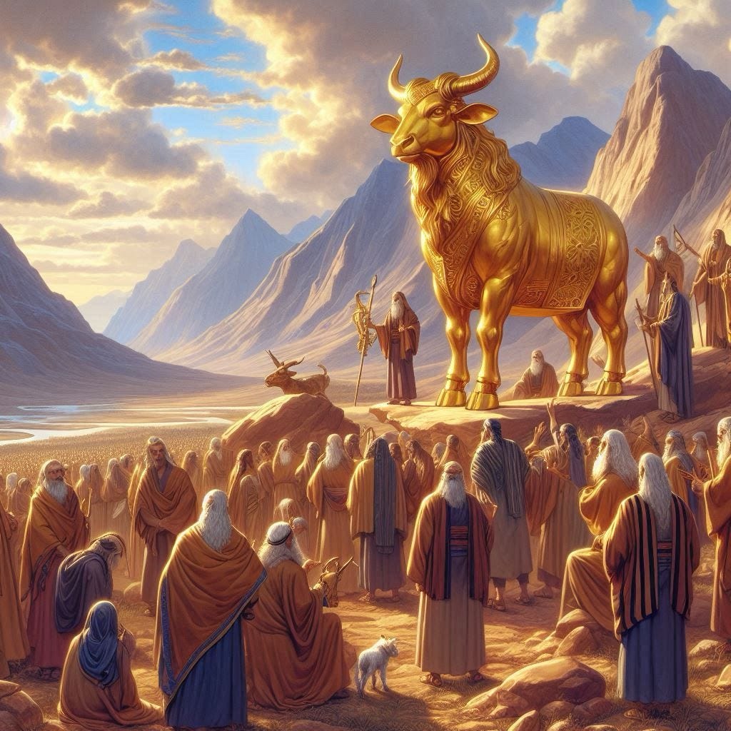 The Golden Calf and the repentance of God (Exodus 32; Narrative ...